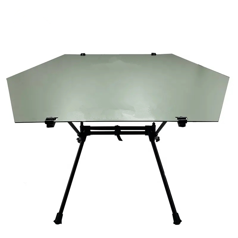 Hexagonal Table Outdoor Camping Self-driving Fishing Portable ...